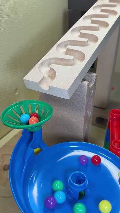 Watch These Marbles Break The Laws Of Gravity #marblerun #marblesrace #marble - YouTube