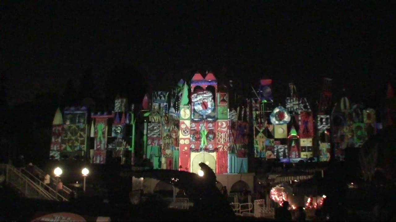 2009 Disneyland Small World Holiday (In 1080p HD) Nitetime Show ...