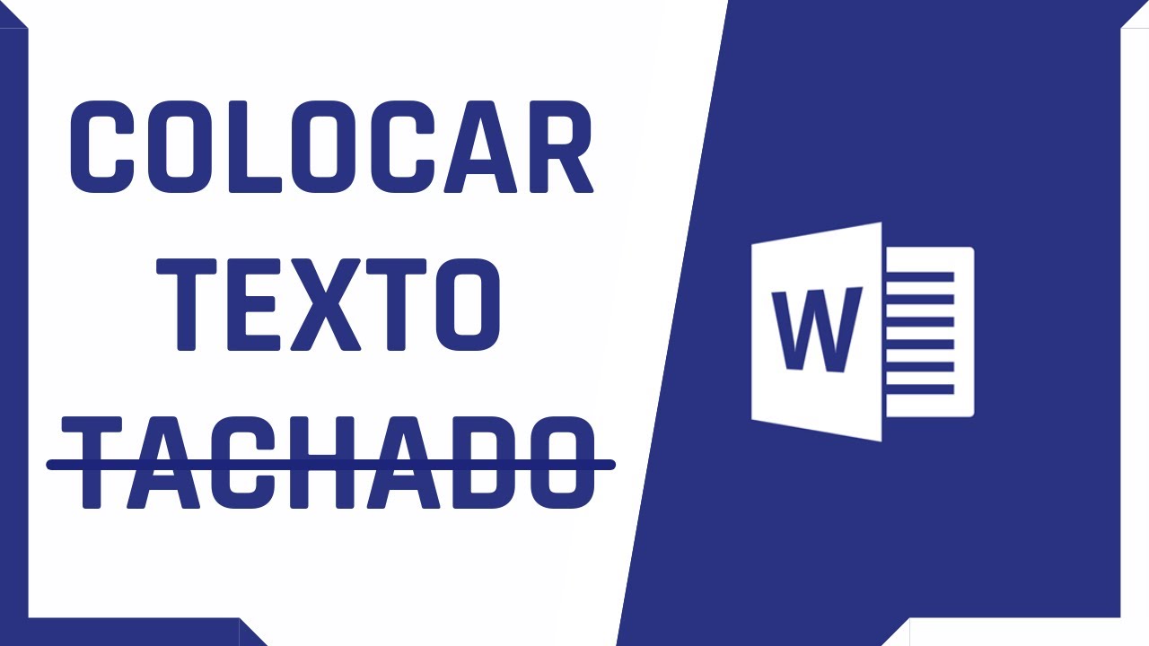Como colocar o texto tachado (ou riscado) no Word | Dica Rápida #15 ...