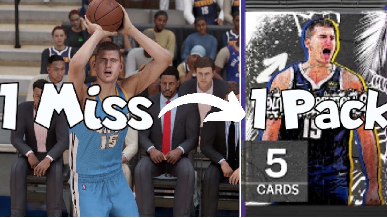 1 Miss = 1 Out of Position 2 Pack Opening! Nba 2K23 MyTeam! - YouTube