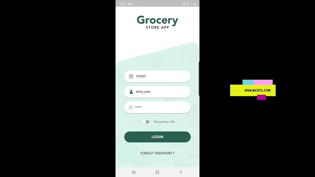 Grocery Store app for Chatbot ordering - YouTube