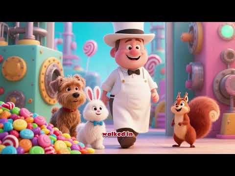 The Magic Lollipop Land: Toto, Benny, and Squeaky’s Big Trip! 🍬🐰
