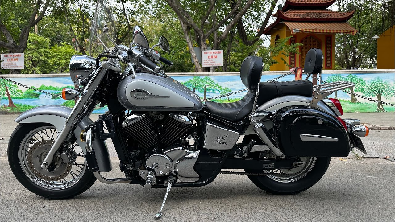 Honda Shadow 400 chính chủ kí giấy giá chỉ 145tr xe zin nguyên con ...
