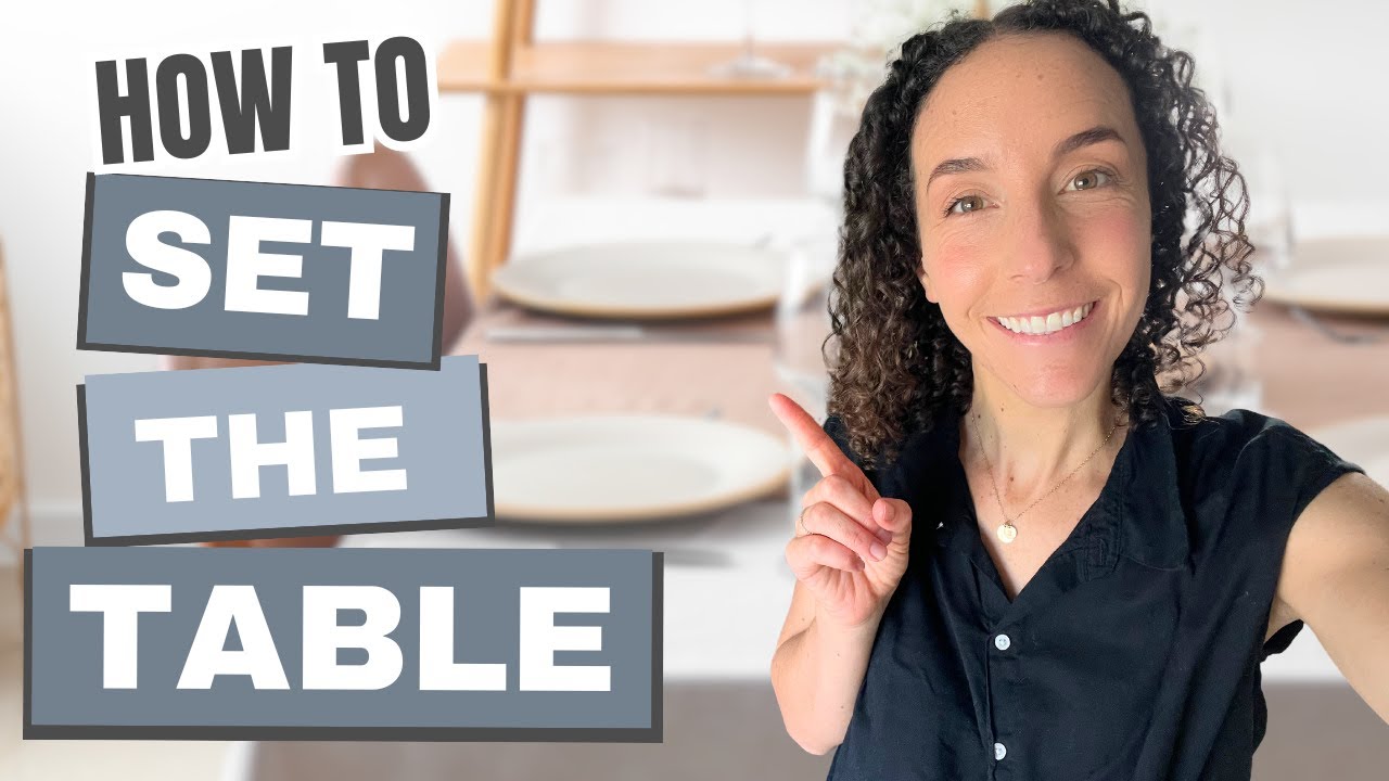 Life Skills for People with Special Needs: Setting the Table Made ...