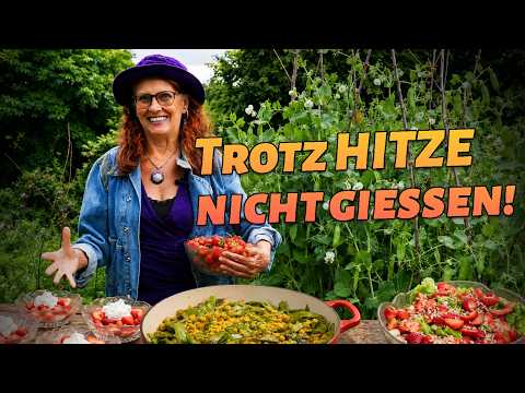 Mulchen, ernten, kochen: Wie Elisabeets Garten auch nach 30 Grad weiterwächst