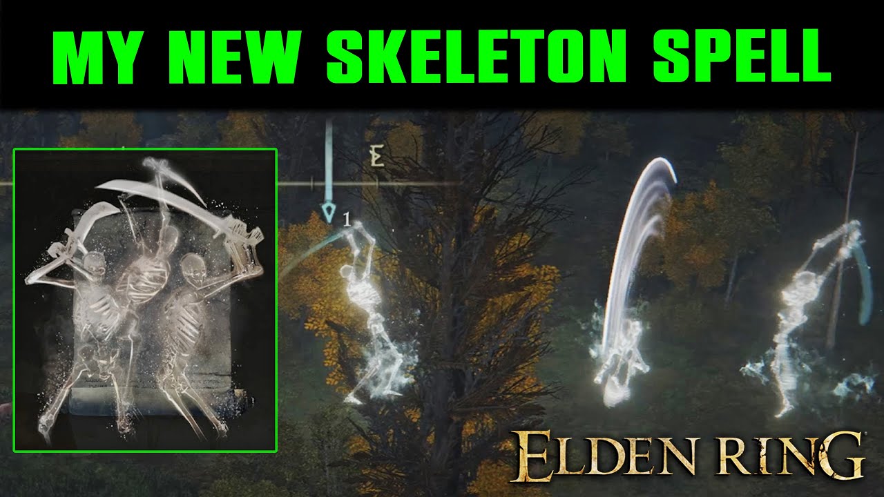 Elden Ring: Skeleton Spell Location & Test! How to Get Tibia's Summons ...