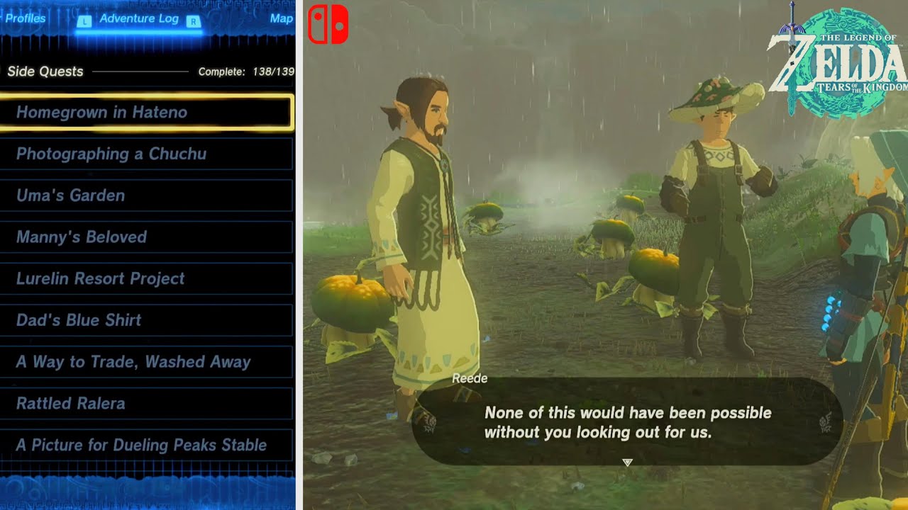 Legend of Zelda TOTK - Defeat Skeleton Mobolin & Moblin - "138" Side ...