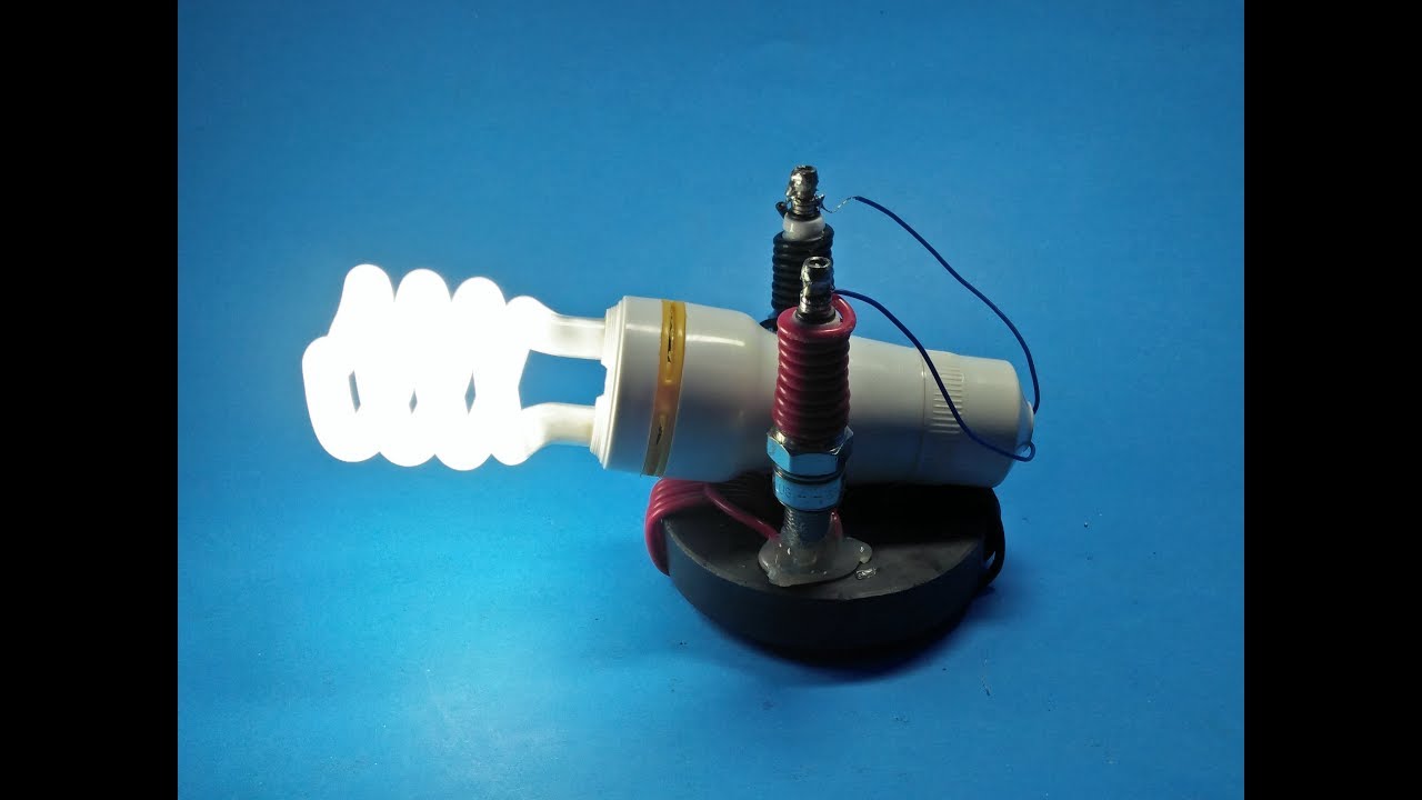free energy with spark plug new idea free electricity real technology ...
