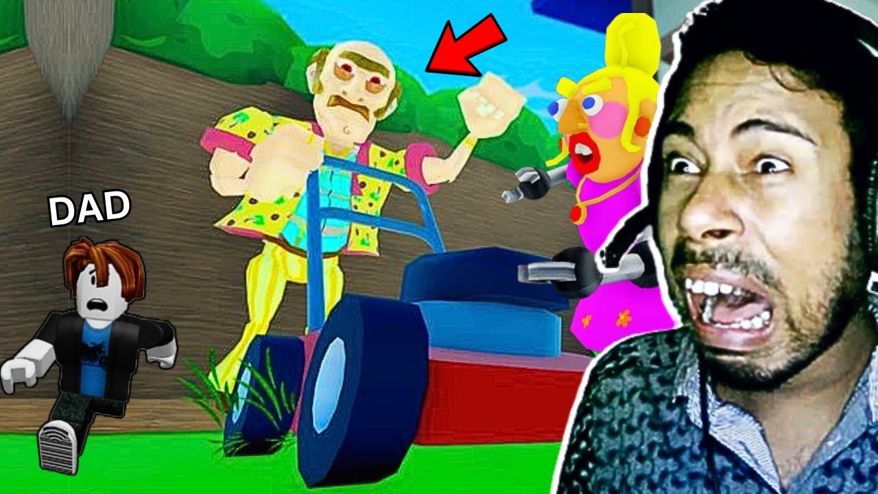Roblox Escape Evil Stepdad Obby😱 Youtube