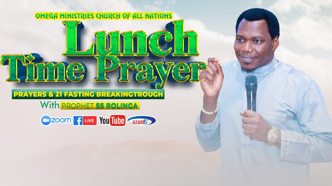 🔴#LIVE | LUNCH TIME PRAYER with Prophet SS ROLINGA (Jan 23, 2023) - YouTube