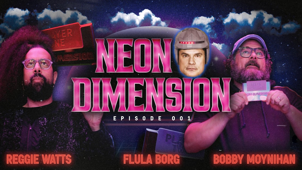 Reggie and Bobby Play Video Games! | NEON DIMENSION 001 - YouTube