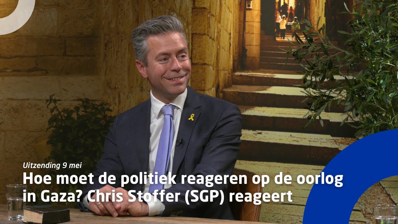 Hoe moet de politiek reageren op de oorlog in Gaza? Chris Stoffer (SGP ...