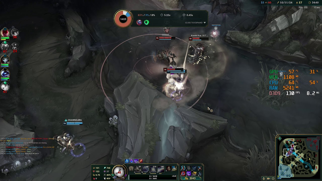 League of legends - RX 580 8GB - Intel Core i3-9100F - LoL - 1440p Max ...