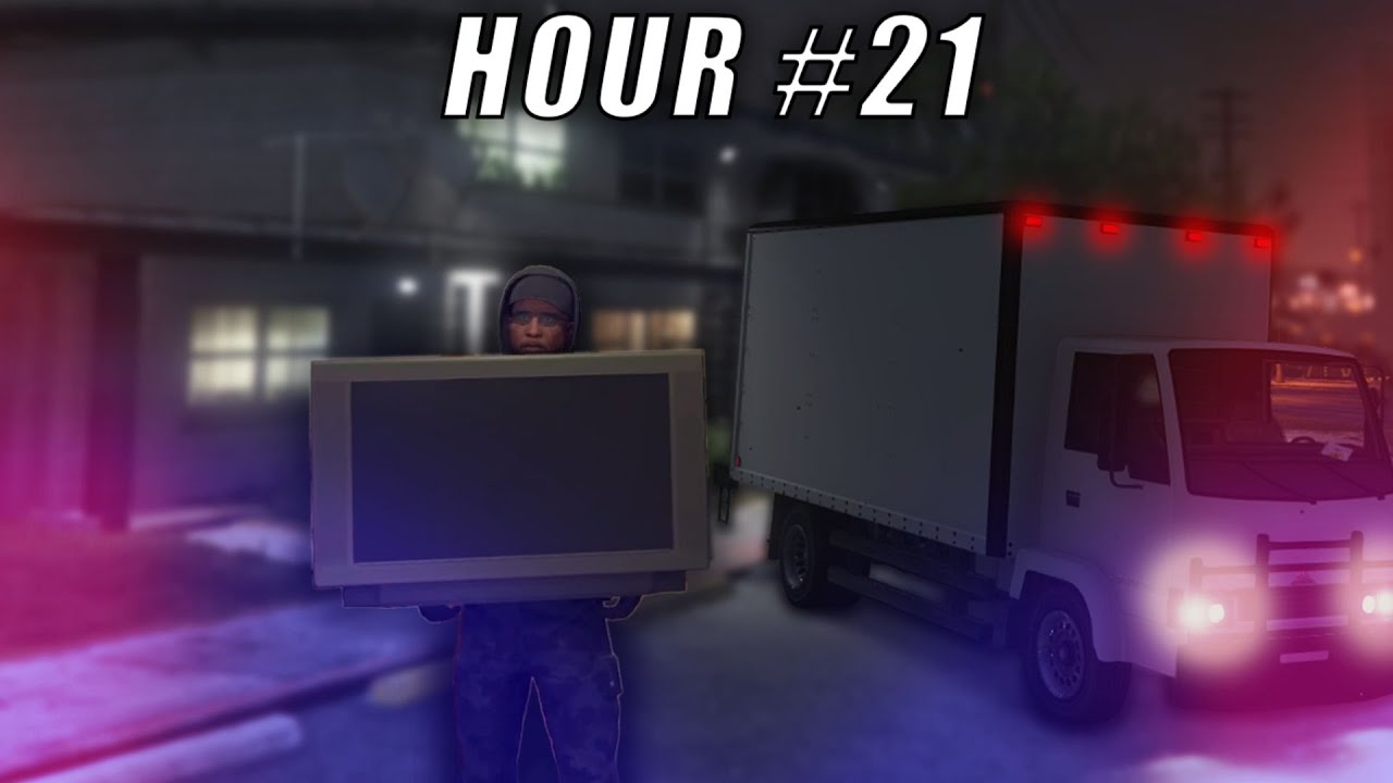 Robbing Houses For 24 Hours In GTA RP! - YouTube