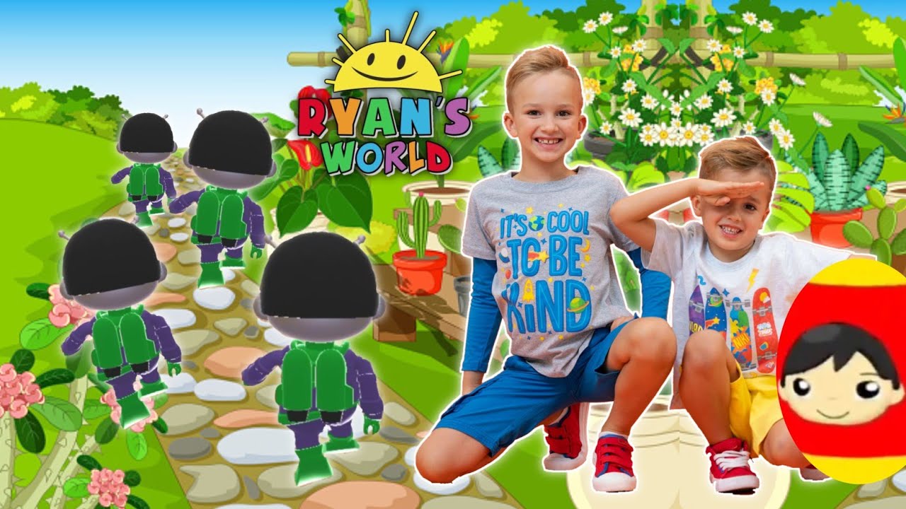 Tag with Ryan - Ry Glorb Ryan vs Vlad and Niki Run Mystery Surprise ...