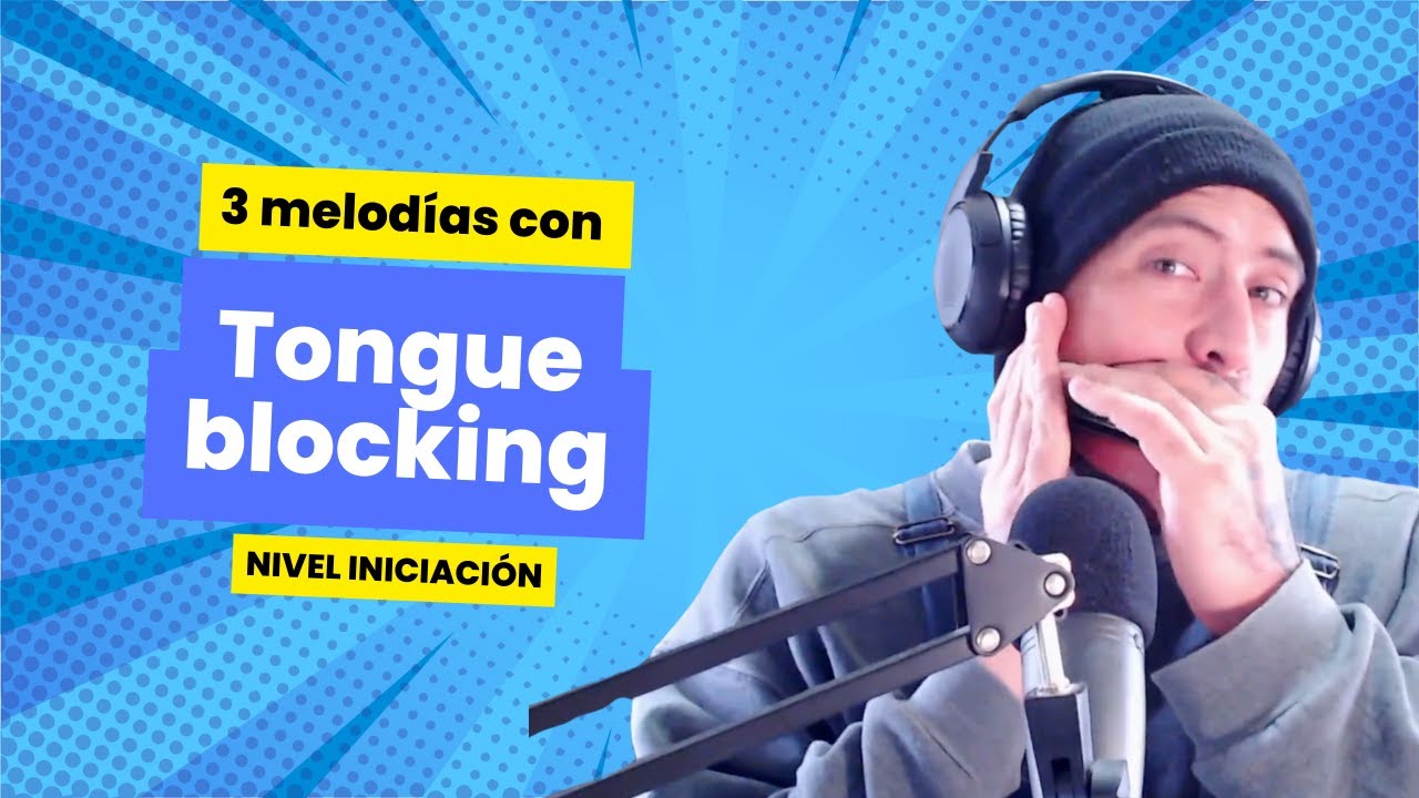 Tres melodías básicas para aprender tongue blocking 😛 en armónica 🎶 - YouTube