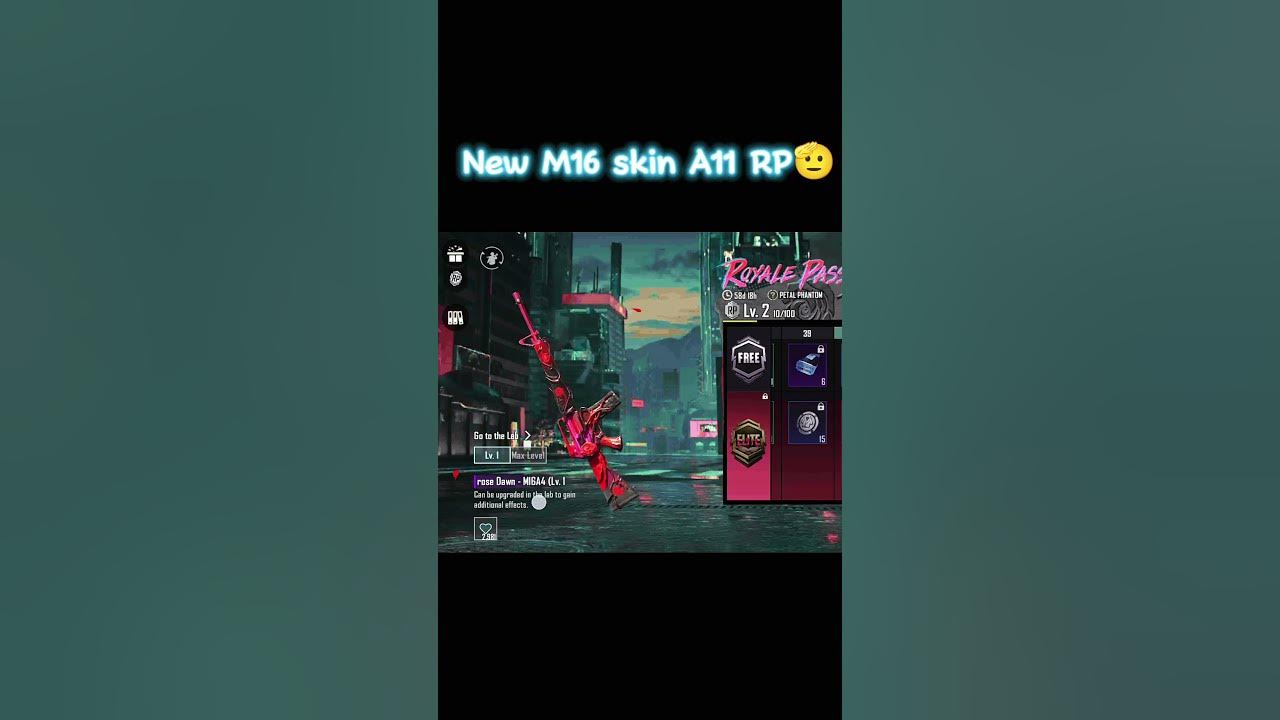 Bgmi New A11 Royal pass | new rp gun skin 🫡 #shorts #bgmi - YouTube
