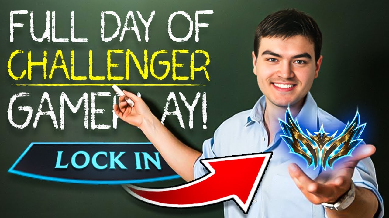 Full DAY of CHALLENGER GAMEPLAY - How to play with LOSING TEAMS - YouTube