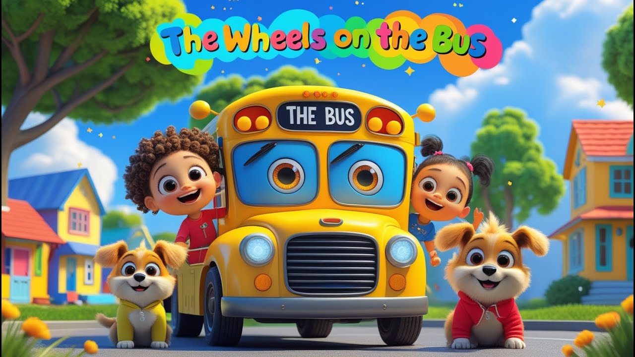🚍 Sing Along to Wheels on the Bus & ABC Song! | Learning for Kids - YouTube