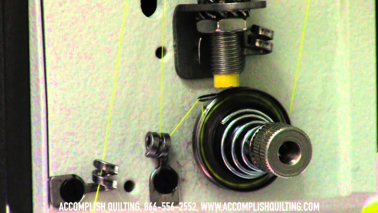 Resetting Top Tension - YouTube