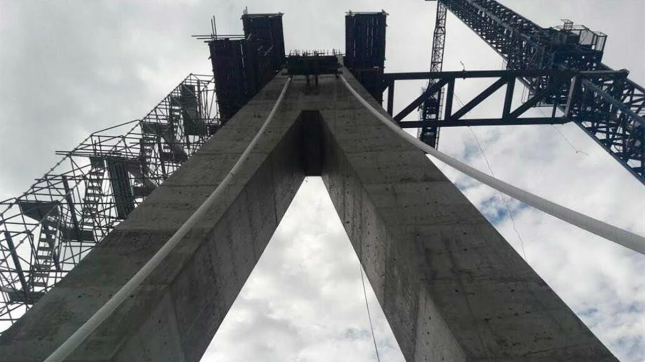 Avance CONSTRUCCIÓN Del Puente Hisgaura En Santander,COLOMBIA 2017 ...