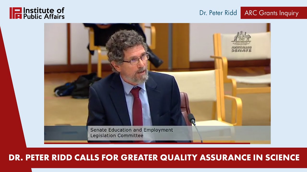 Dr. Peter Ridd Calls For Greater Quality Assurance In Science - YouTube
