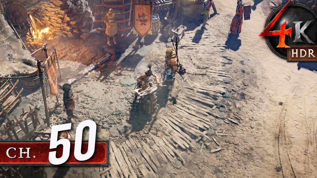 DIABLO 4 - [4K/60fps HDR] (100%, Barbarian, Nightmare, All Collectibles ...