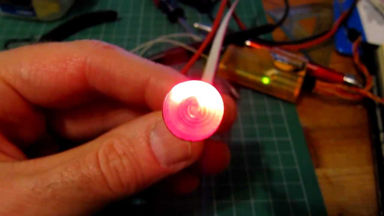 RC Hughes 500 Rotating Beacon controlled by PIC MCU - YouTube