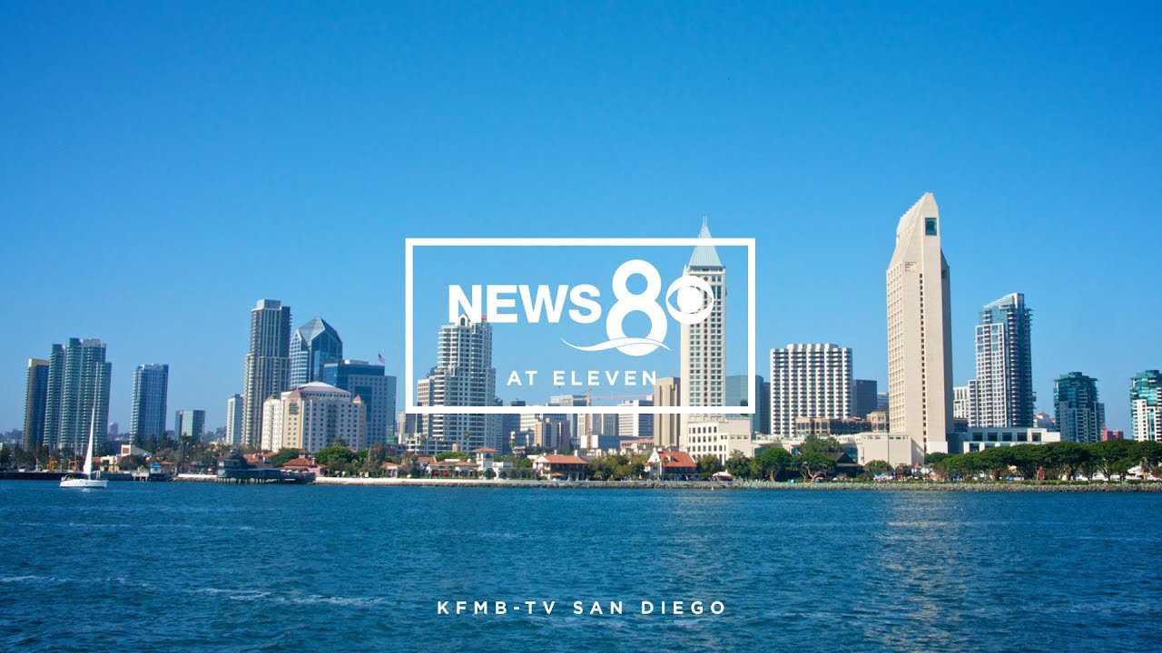 [Tegna 2017 Graphic Mock] KFMB-TV - News 8 at Eleven Open - YouTube