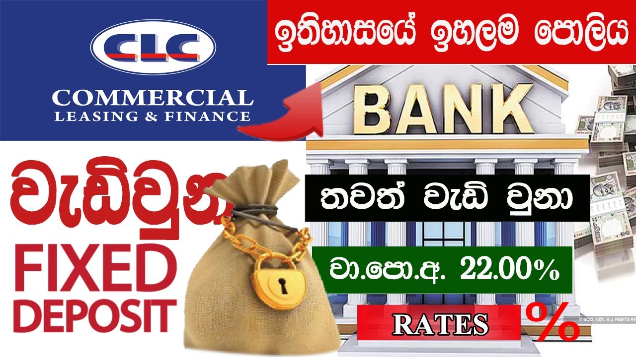 Commercial Leasing and Finance latest FD rates | Fixed deposit rates in ...