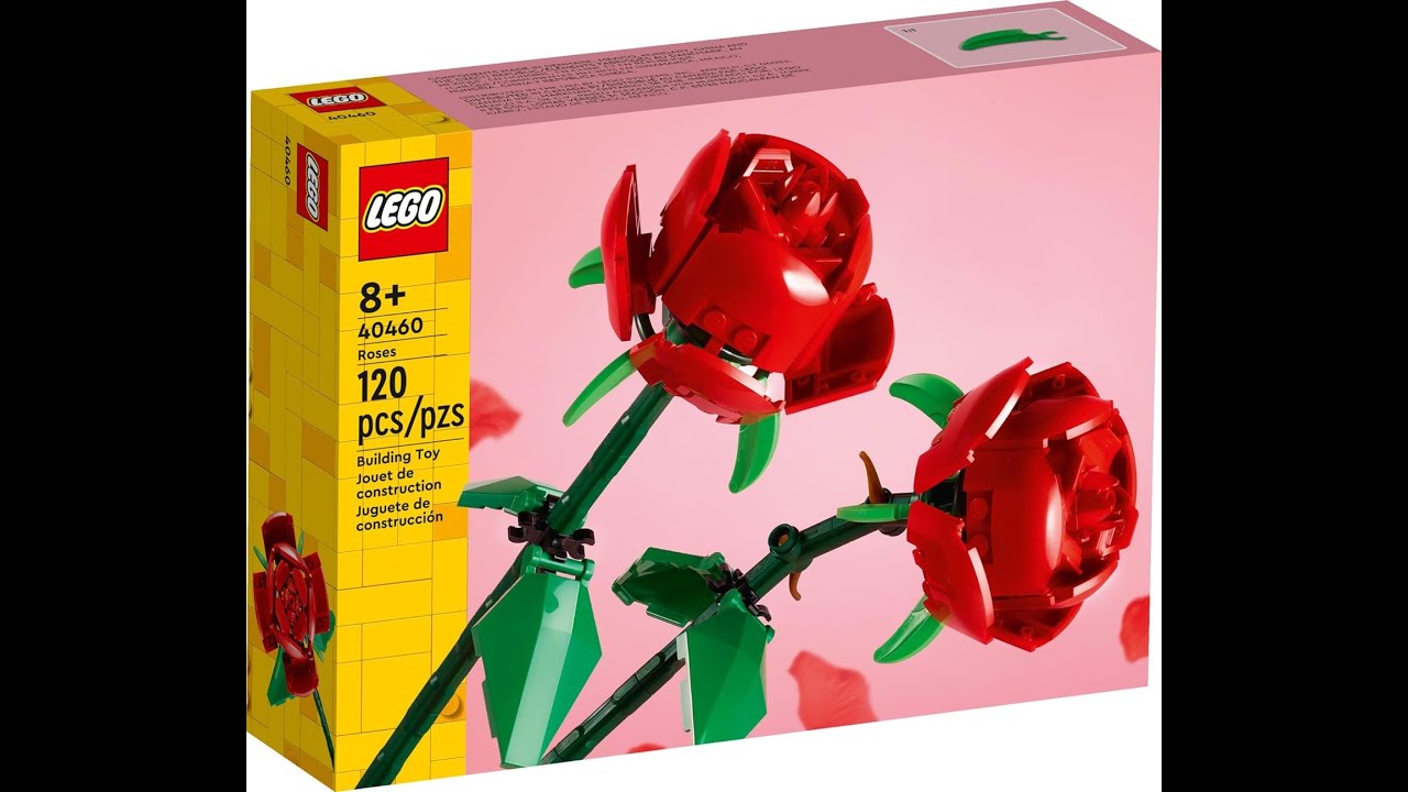 Reseña del Kit de Construcción de Rosas LEGO: Regalo Único para el Día ...