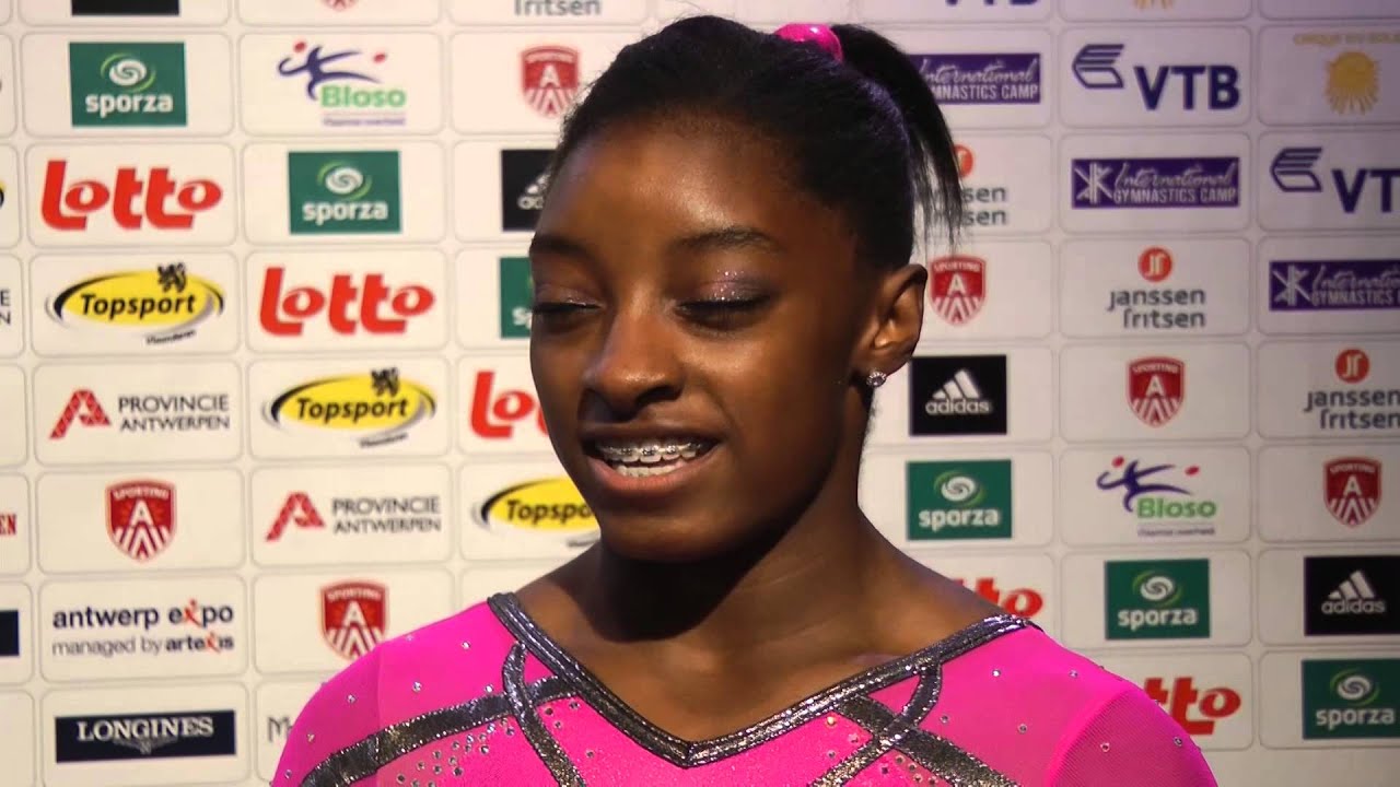 Simone Biles - Interview - 2013 World Championships - Event Finals Day ...