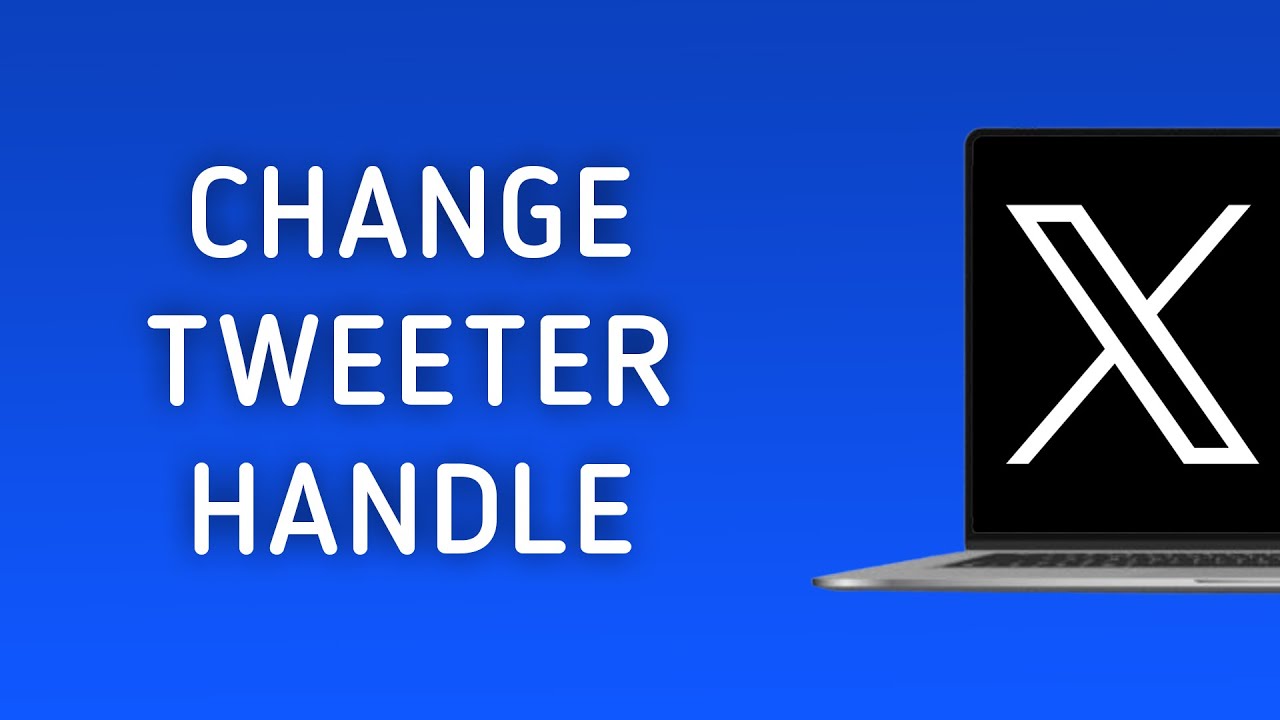 How To Change Tweeter Handle On X (Twitter) On PC - YouTube