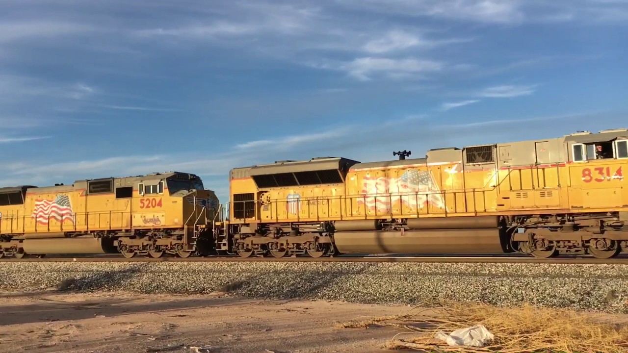 Weekend railfanning on the the Union Pacific Sunset Route! - YouTube