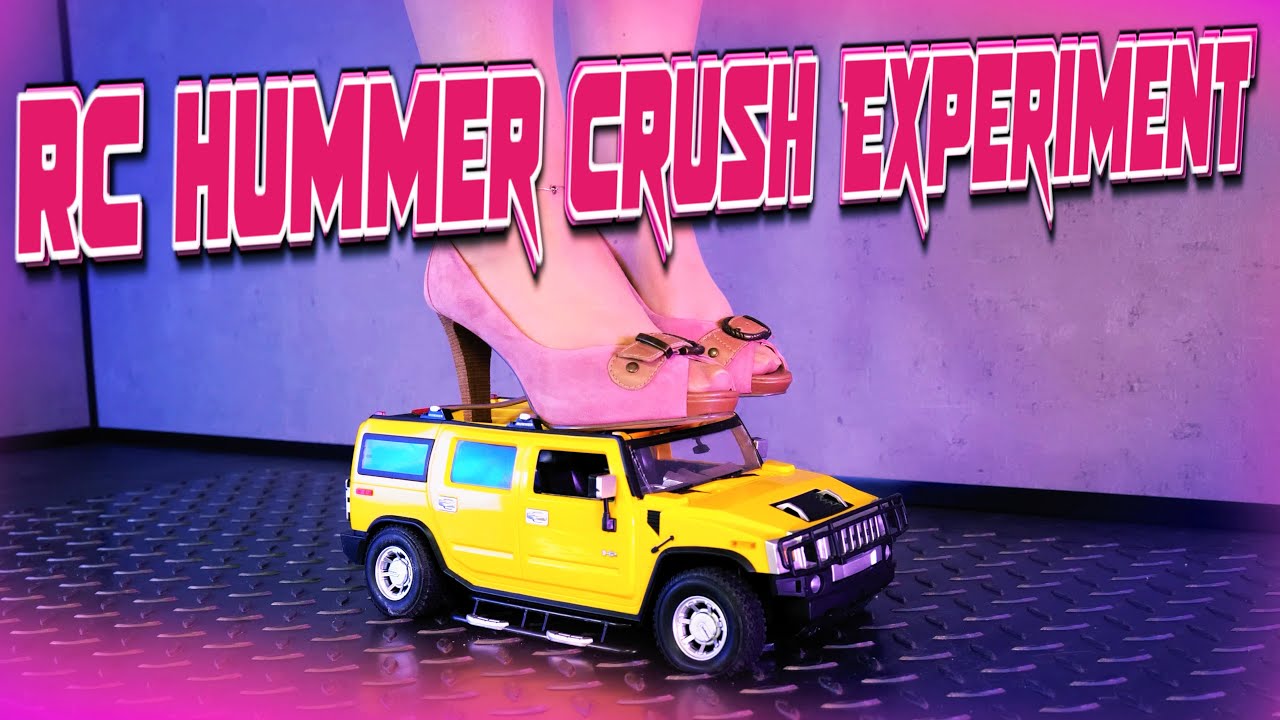 Fan RC Hummer Crush Test - Experiment! - YouTube