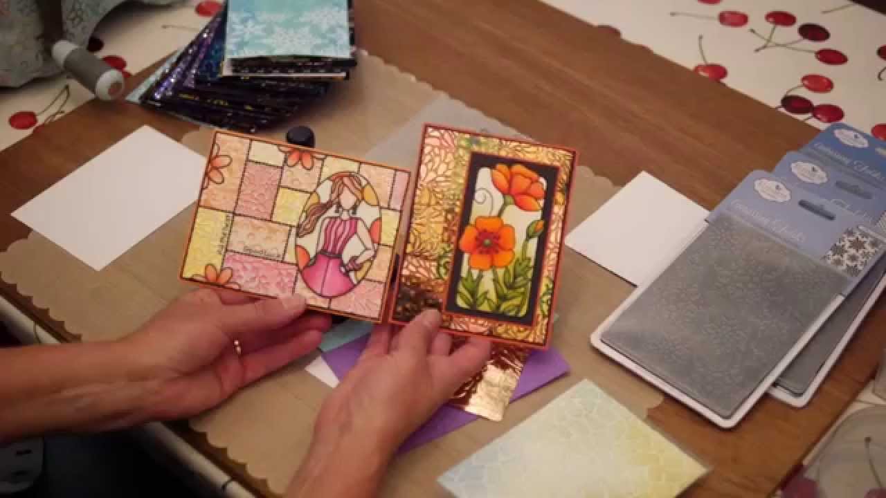 Elizabeth Craft Designs - Embossing Folders - YouTube