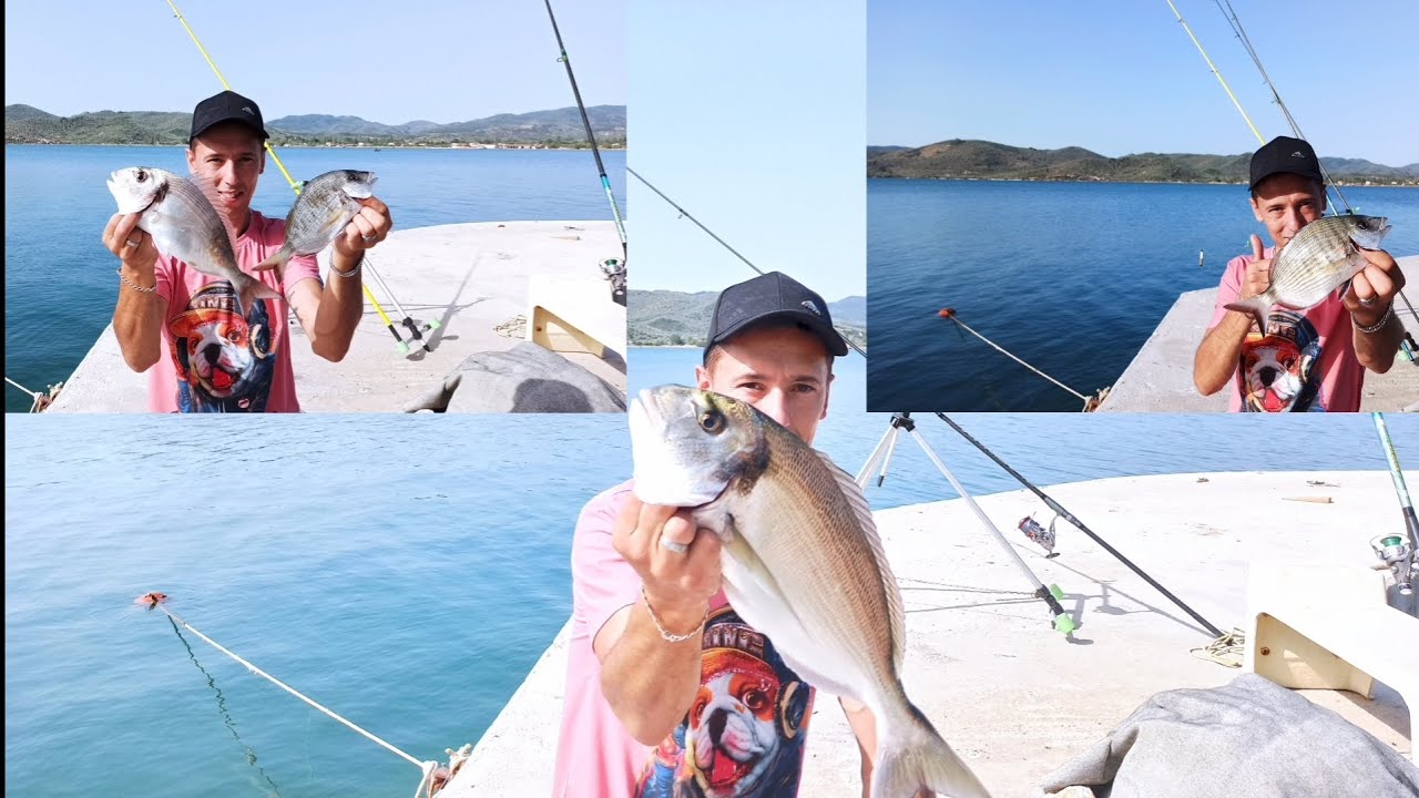 Ψάρεμα τσιπουρας θηρίο..😱😱έγινε χαμός.. παραλίγο ο τριποδας στη θάλασσα ...