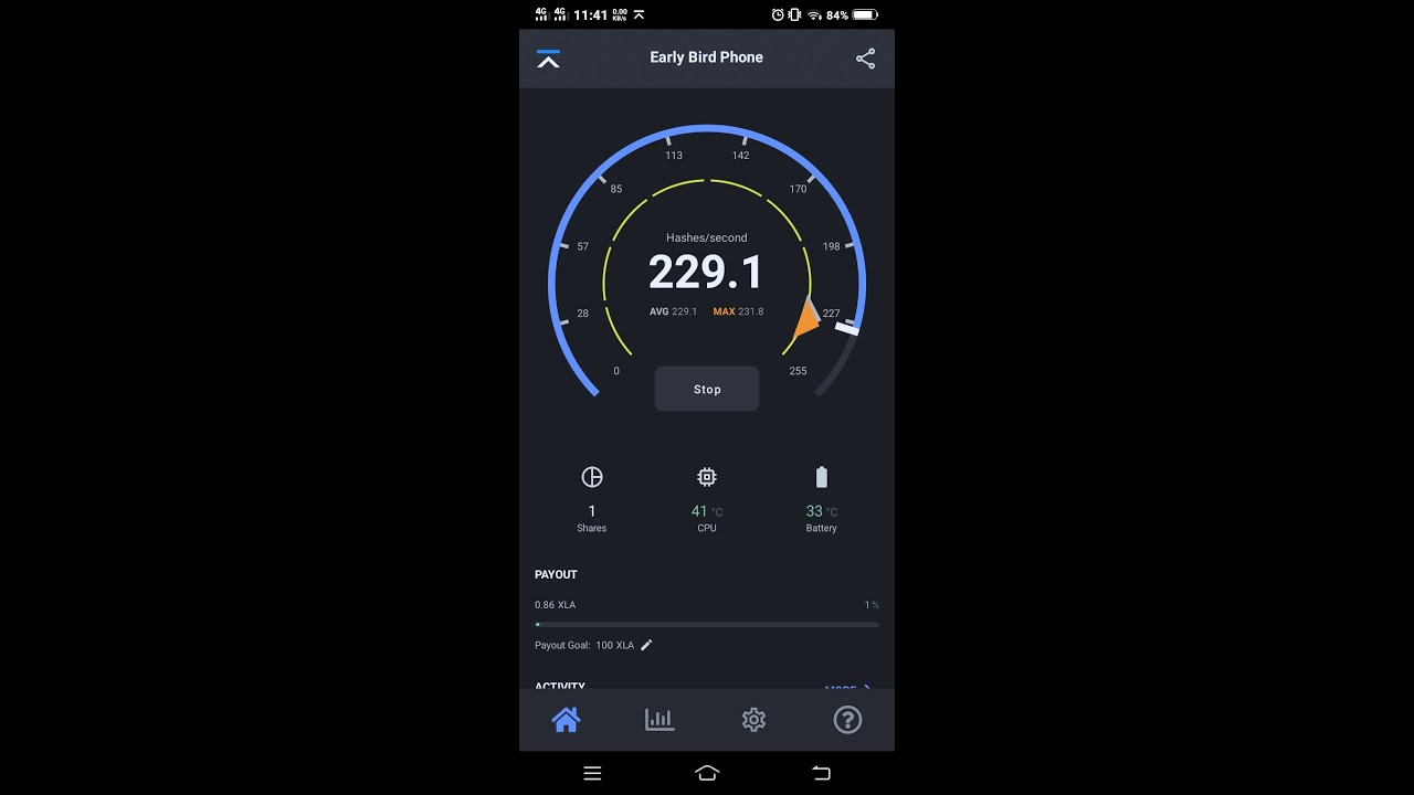how to mine scala xla coin on android phone - YouTube