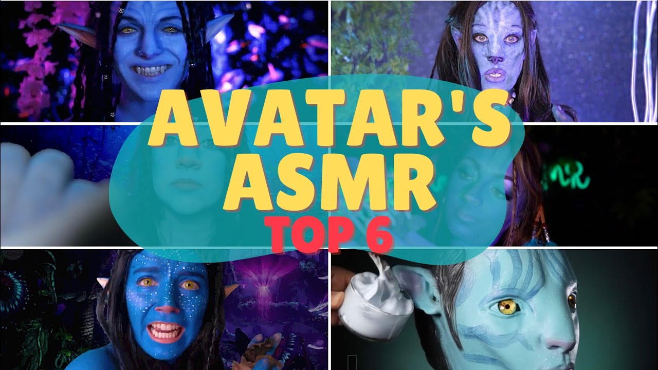 ASMR compilation 🏆 TOP 6 Avatars! (Mouth,Hand sounds, Visual triggers ...