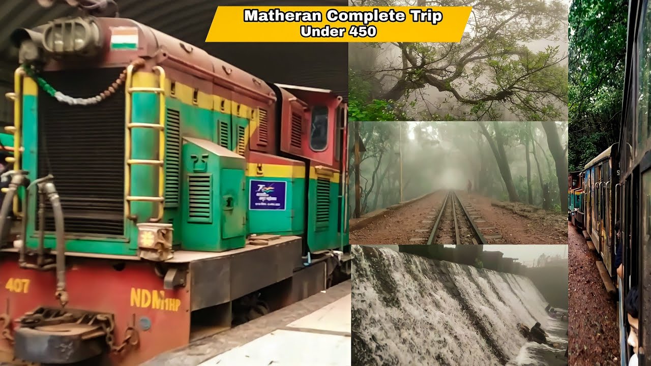 Matheran Hill Station | Matheran Tourist Places | Matheran Toy Train ...