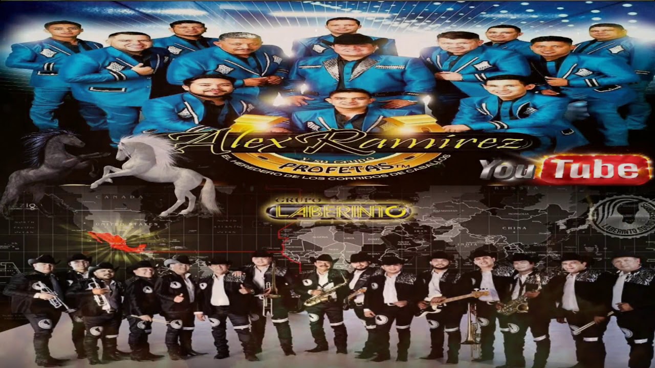Alex Ramirez Y Su Grupo Profetas Vs Grupo Laberinto - Corridos De Caballos 2020 - YouTube