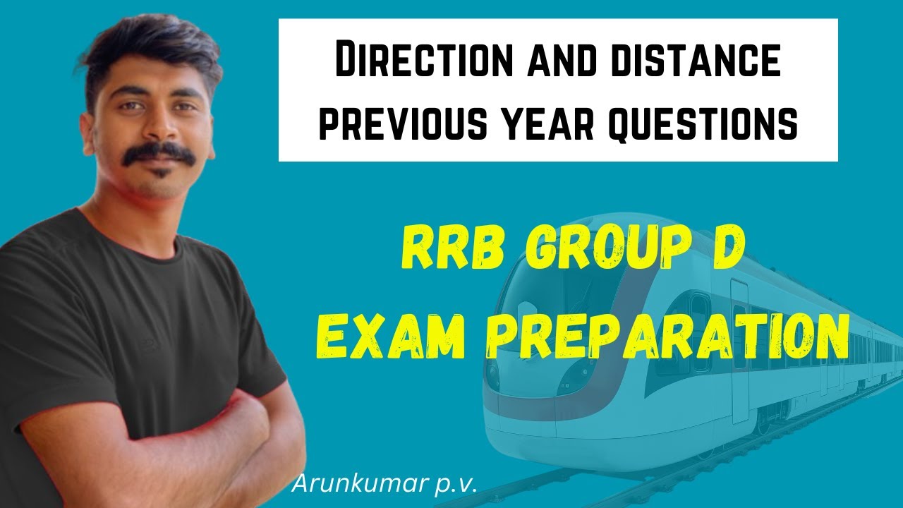 RRB Group D Distance & Direction Previous Year Questions Solved # ...