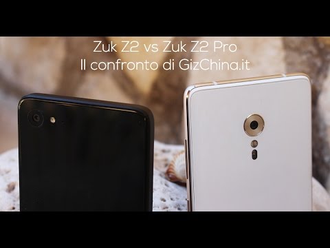 CONFRONTO - ZUK Z2 vs ZUK Z2 Pro - YouTube