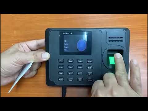 Biosystem *** A6 Finger Scan - YouTube