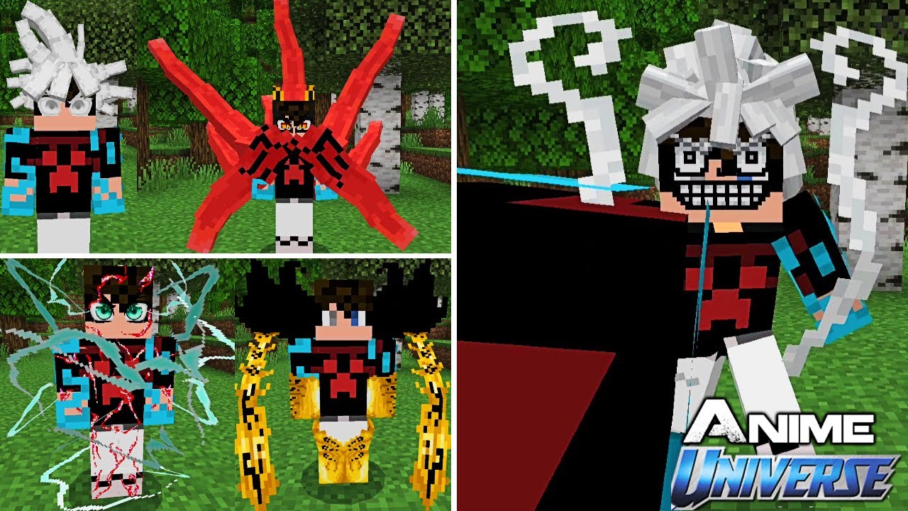 ANIME UNIVERSE Minecraft PE || Addon de Anime para Minecraft PE 1.18 ...