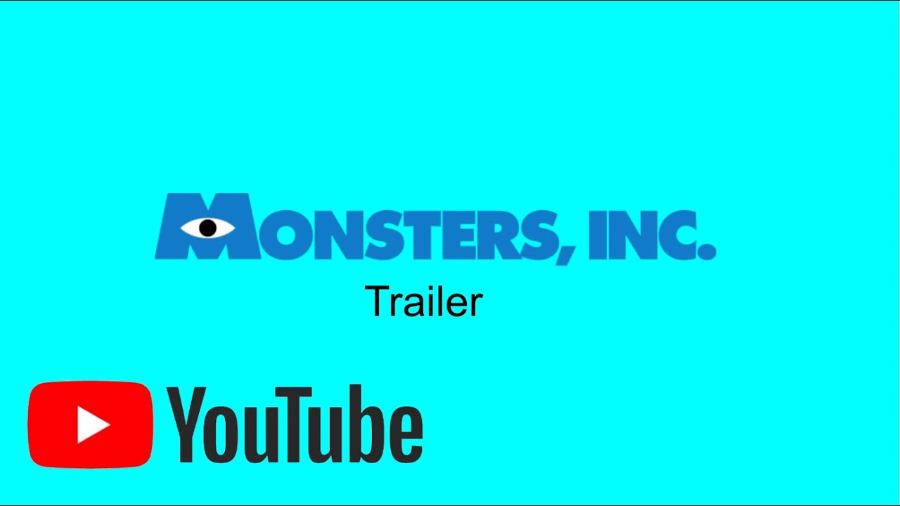 Monsters, Inc. Trailer - YouTube