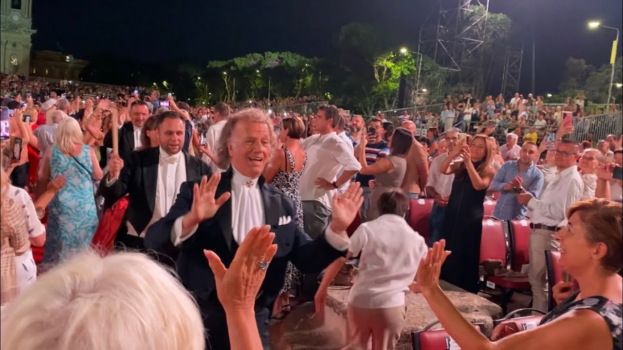 Andre Rieu Entry of the Gladiators - Malta August 2025 - YouTube