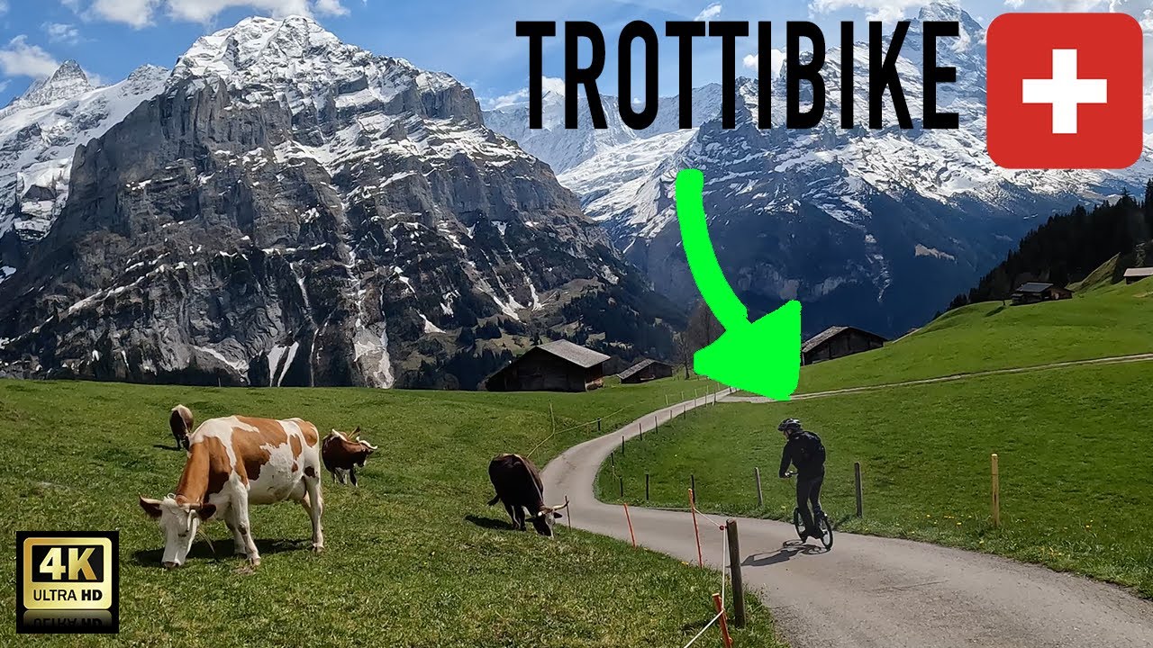 TROTTIBIKE GRINDELWALD FIRST | SWISS ALPS | SWITZERLAND | TOURISM VIDEO ...