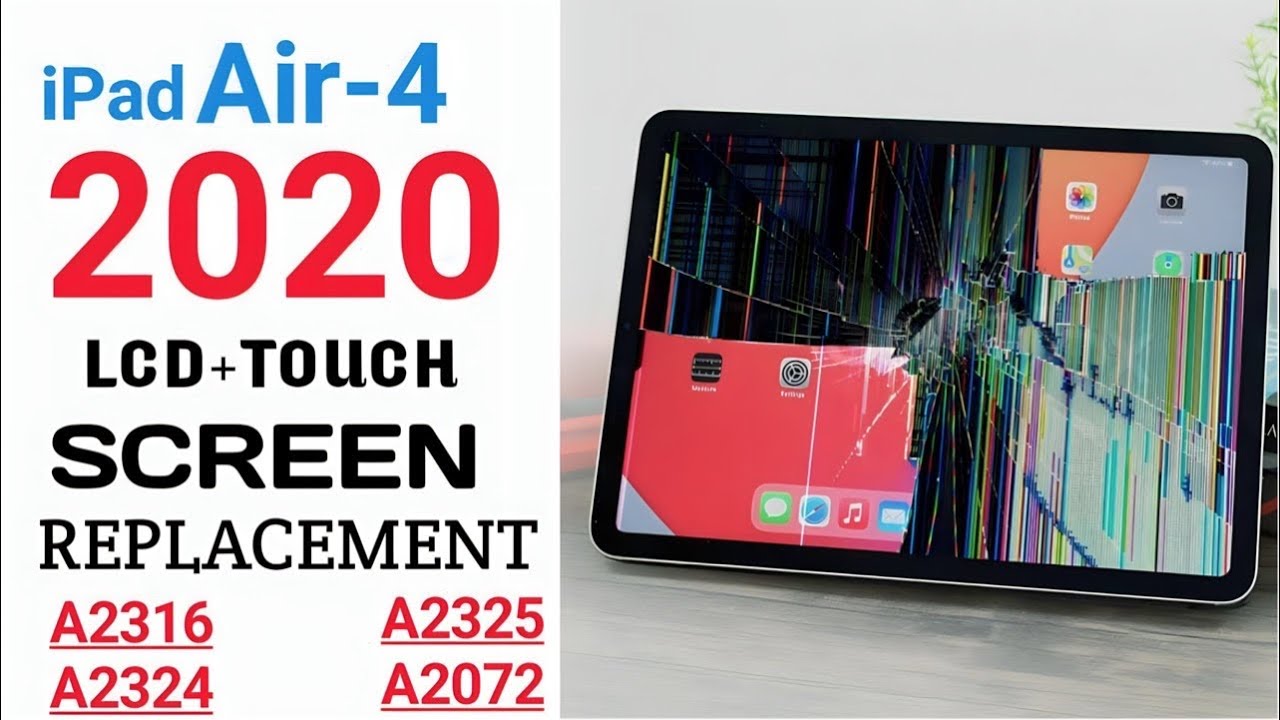 iPad Air 4 (2020) Screen Replacement | How To Repair LCD iPad Air 4 ...
