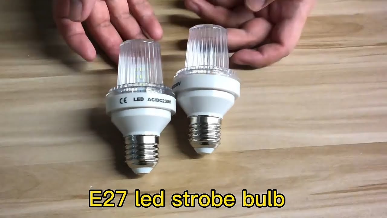 wendadeco festoon bulbs b22/e27 base led Flashing light: 6 secrets in 2023 - YouTube